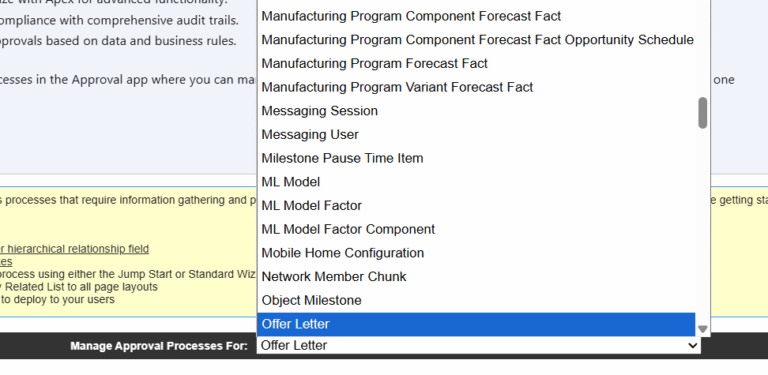 Salesforce Approval Process
